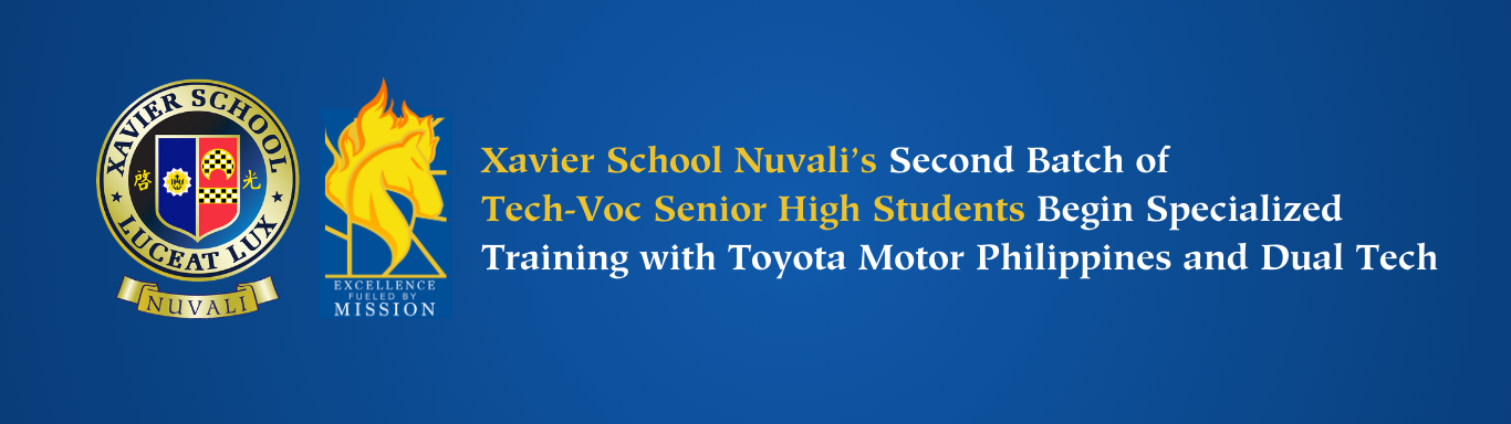 Xavier School Nuvali’s Second Batch of Tech-Voc Senior High Students ...
